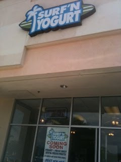 Fro-Yo Girl Speaks: Future Fro-yo Shop Picture: Surf'N Yogurt