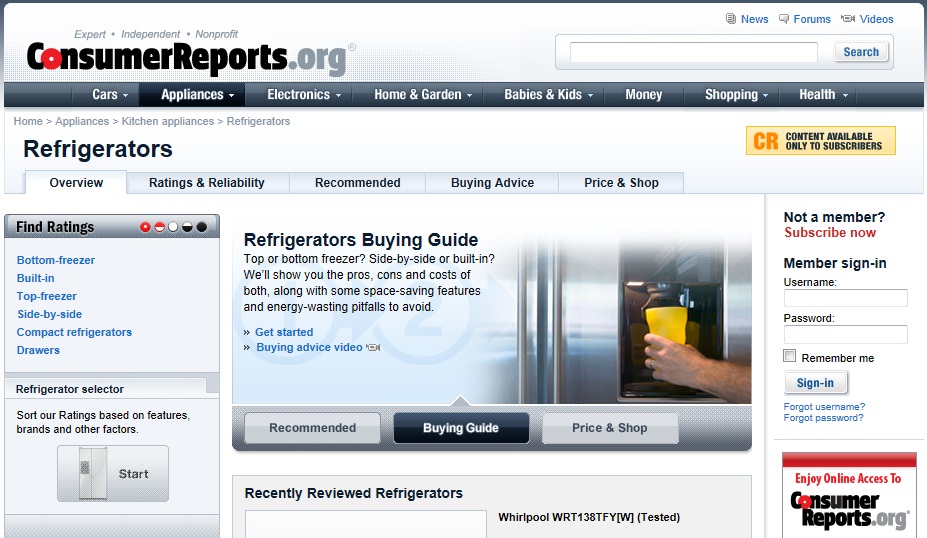 Two Storeys: Consumer Reports