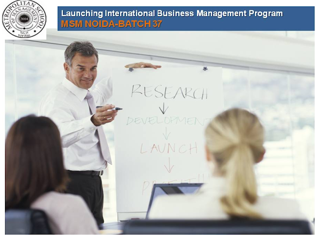 MSM: MBA Institute in Noida: Launching International Business ...