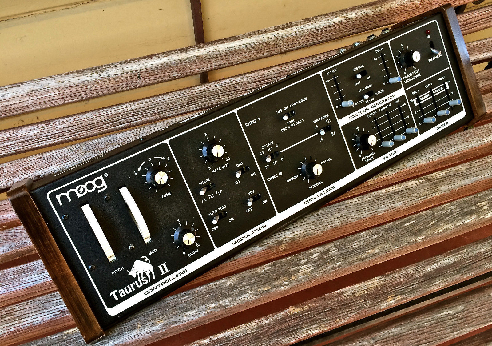 MATRIXSYNTH: VINTAGE Moog Taurus II Bass Synthesizer w/ Pedals & Vinyl ...