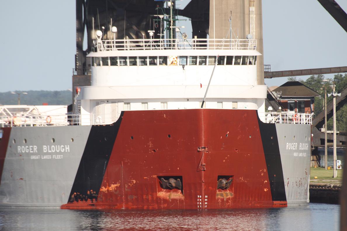 Michigan Exposures: The Roger Blough at the Soo Locks