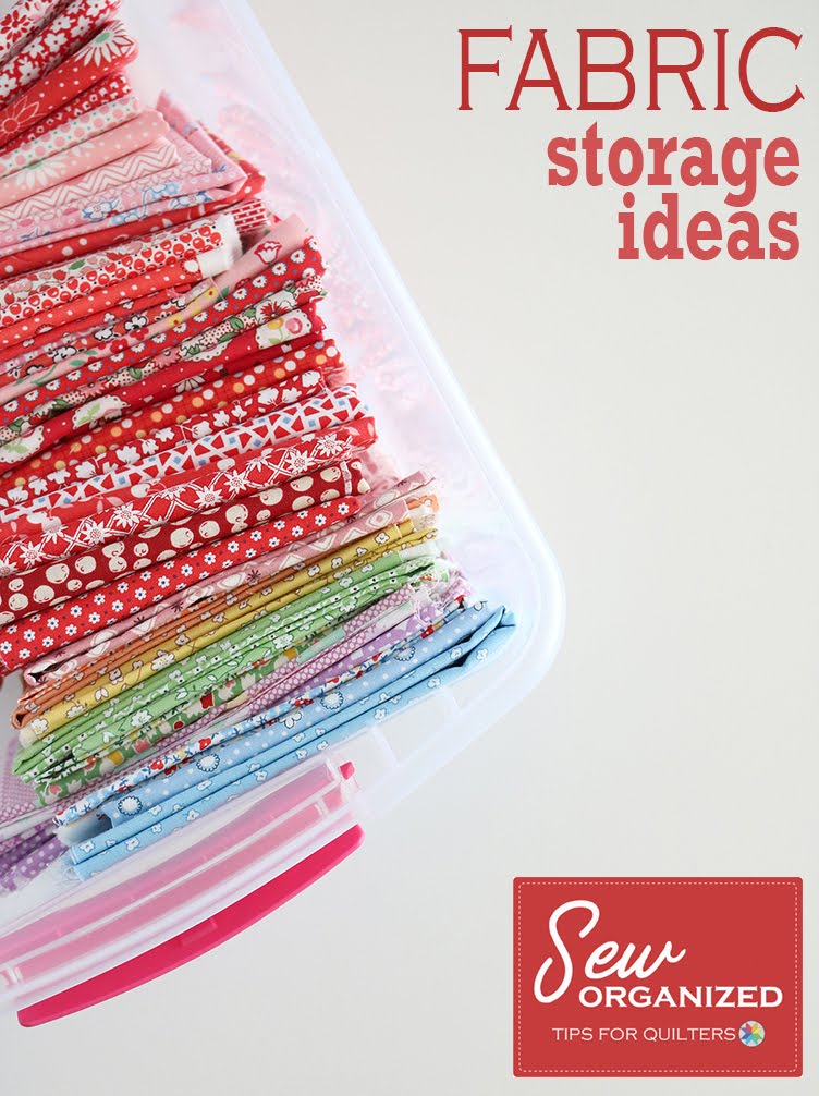A Bright Corner: Sew Organized Part 3: Fabric and Scraps