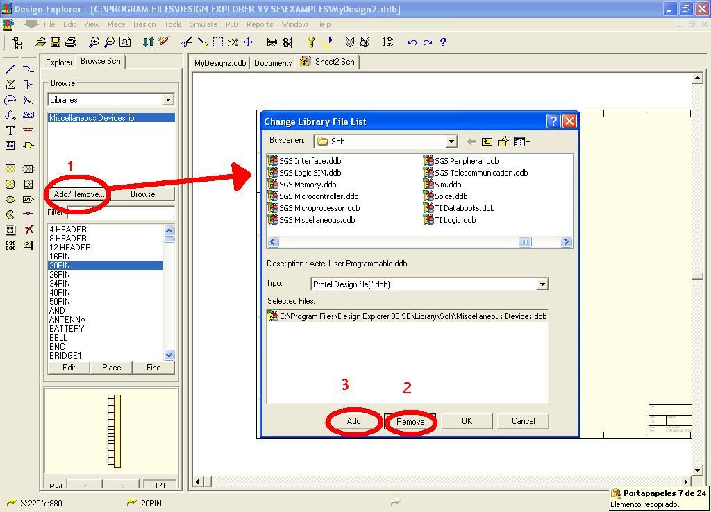 Grupo 5: Tutorial básico para la utilización del protel 99