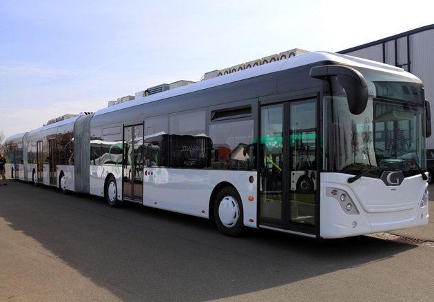 Worlds largest bus carries 256 passengers