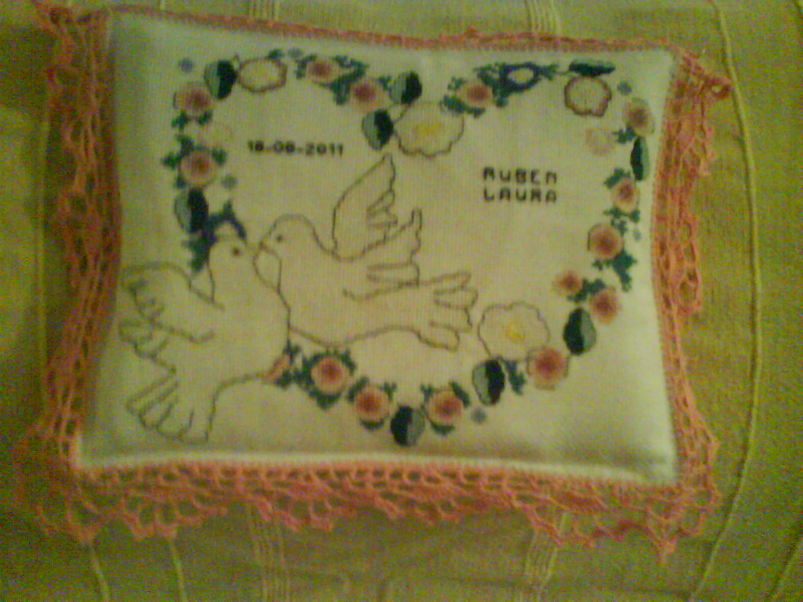 Imagenes de bordados en punto cruz para boda - Imagui