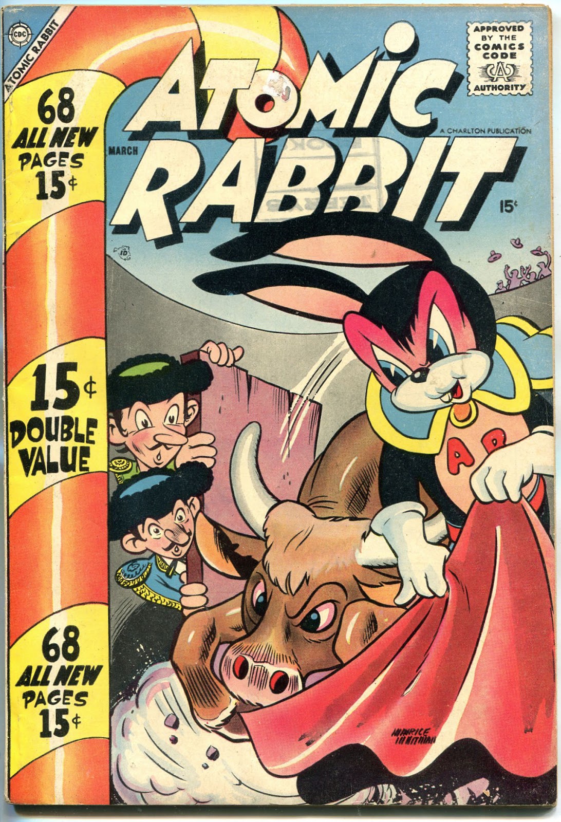 Old-fashioned Comics: Atomic Rabbit #01 - #11 (1955- 1958) Atomic Bunny ...