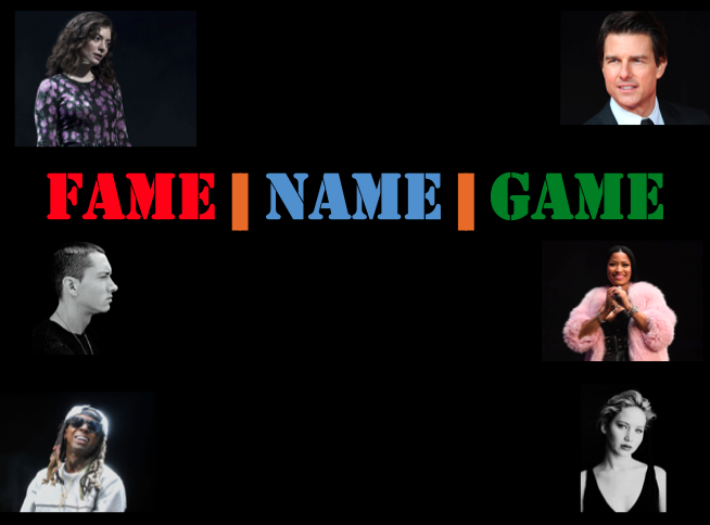 The Young Life Leader Blog: Fame Name Game