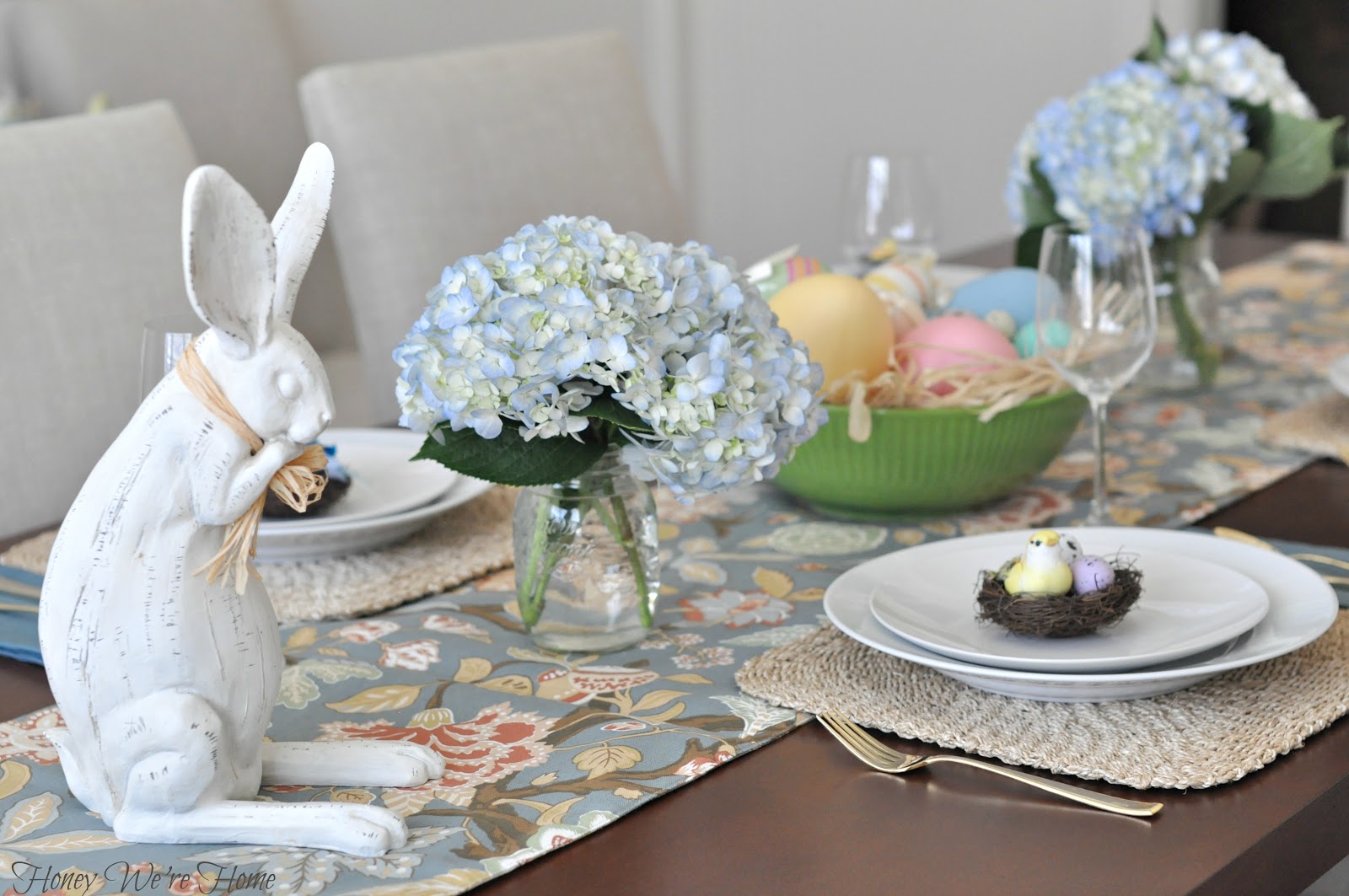 An Easter Table • Honey We're Home