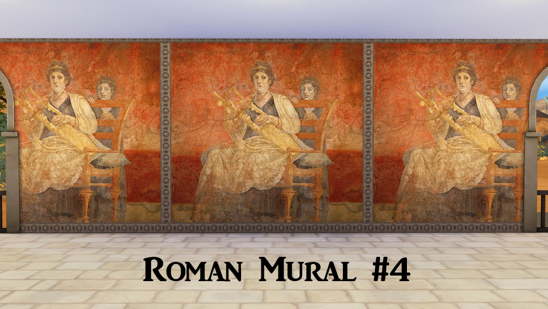 TS4: Ancient Rome Murals | History Lover's Sims Blog