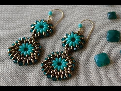 3 Superduo Earrings Tutorials Score with Great Bead Combinations / The Beading Gem
