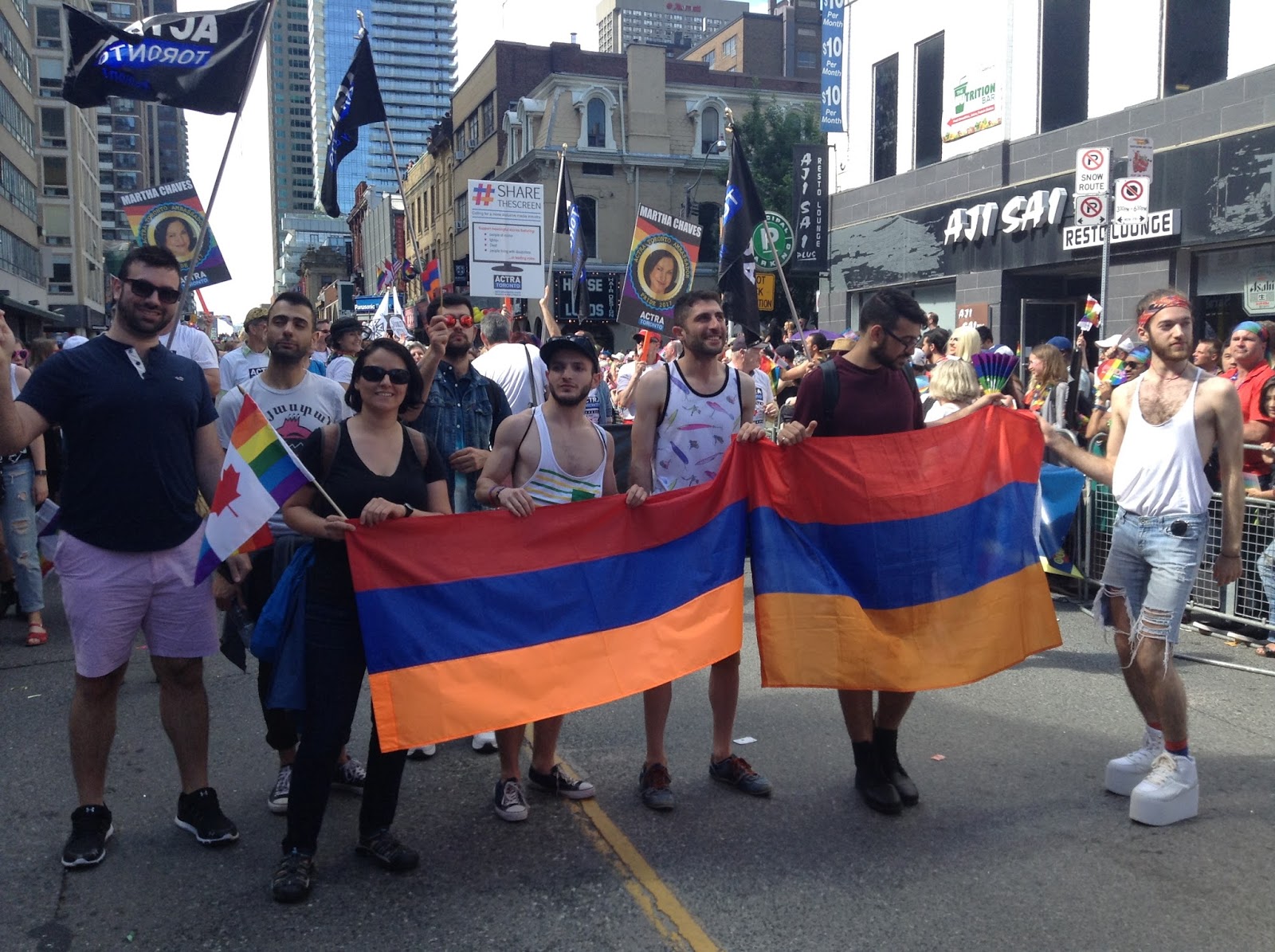 Unzipped: Gay Armenia: Armenians march at Toronto Pride