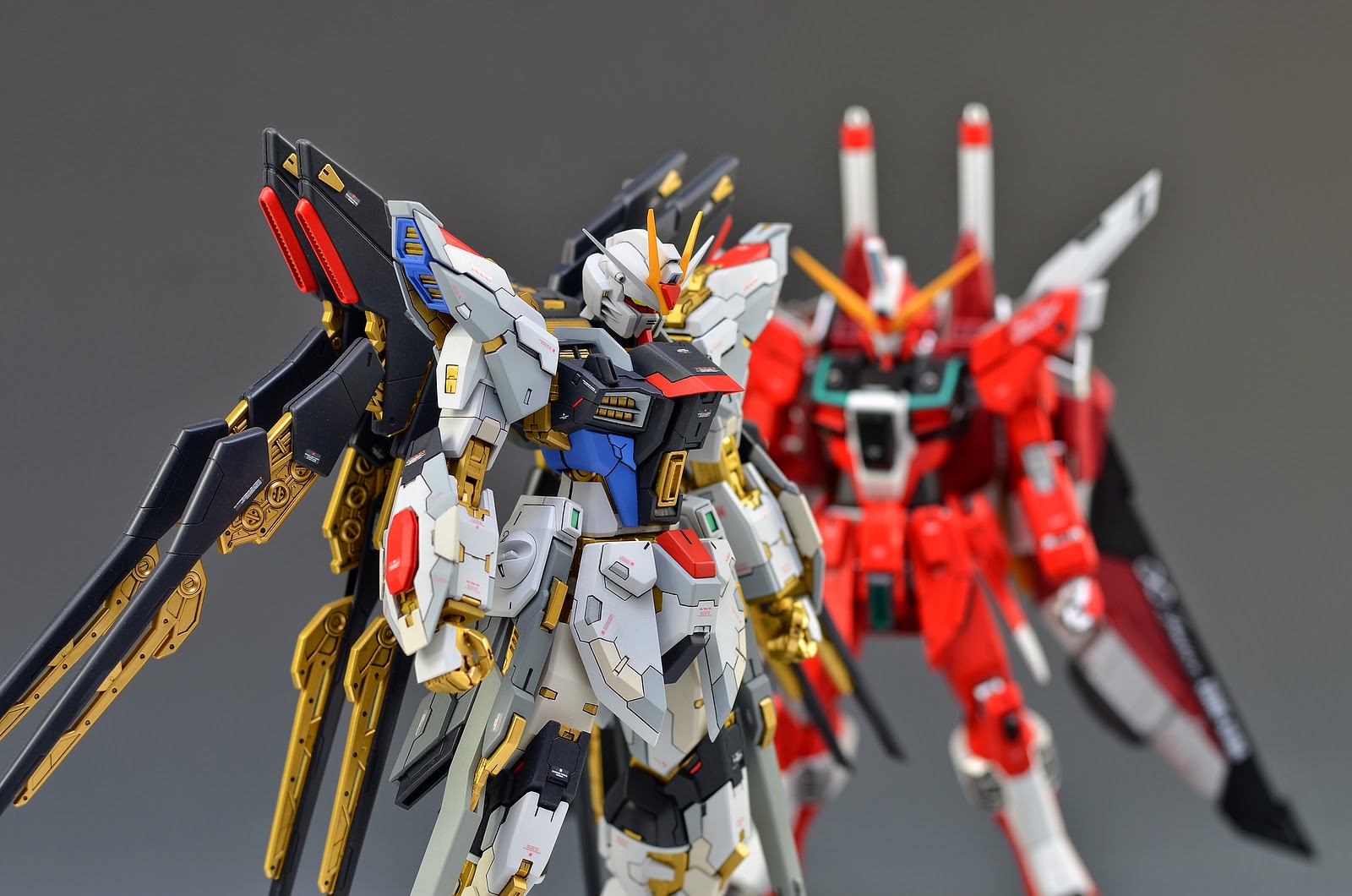 Custom Build: MG 1/100 Infinite Justice Gundam + Conversion kit