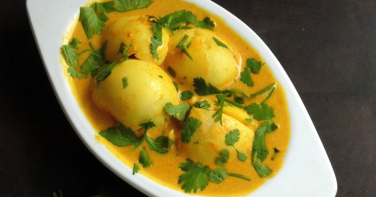 Priya's Versatile Recipes: Nadan Mutta Curry/Kerala Egg Curry With ...