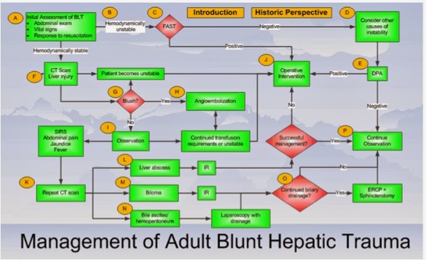 UK Trauma Protocol Manual: Blunt Hepatic Trauma