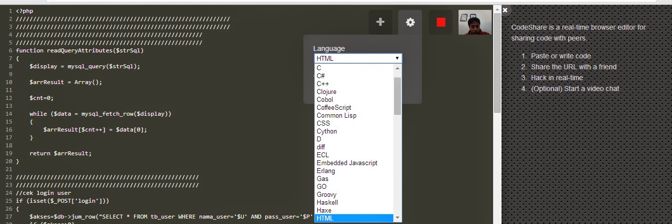 CARA MUDAH BERBAGI DAN EDITING CODE ONLINE ~ Coding Shared