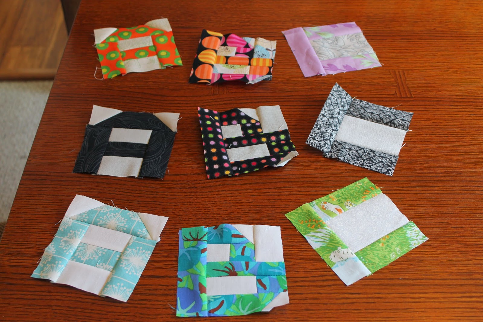 Quilting is more fun than Housework...: Alphabet Blocks - A B C