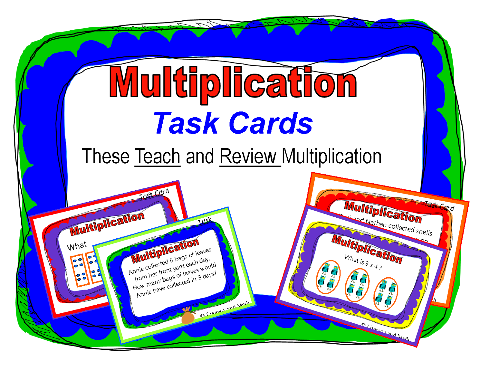 Literacy & Math Ideas: Teaching Multiplication