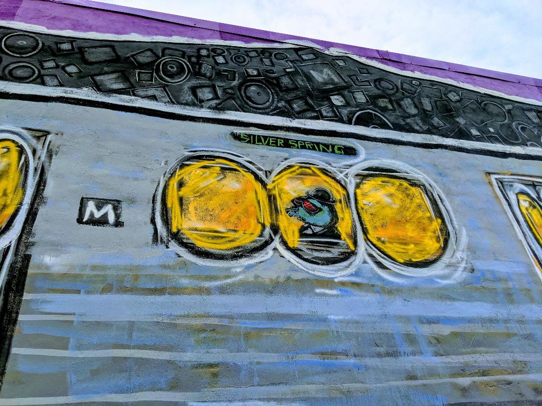 East MoCo: New mural in downtown Silver Spring (Video+Photos)