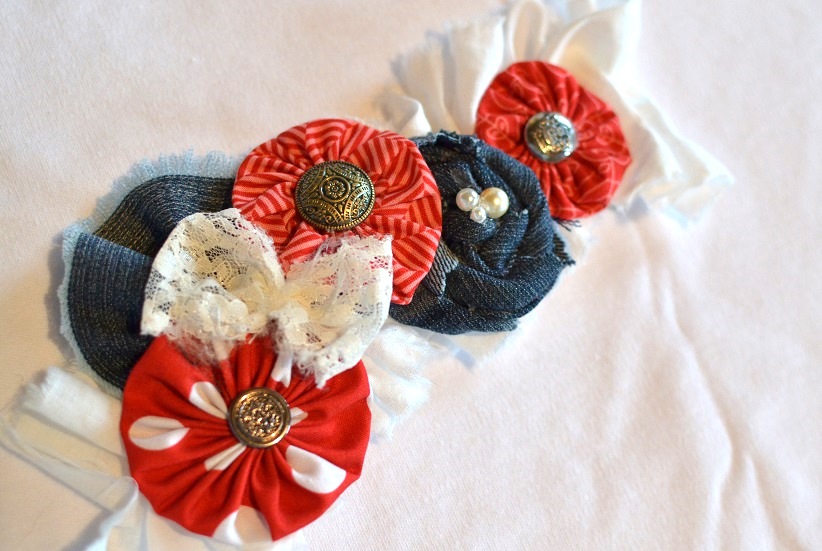 The Sew*er, The Caker, The CopyCat Maker: Hair Flowers...Done!