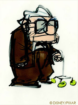 Living Lines Library: Up (2009) - Character Design