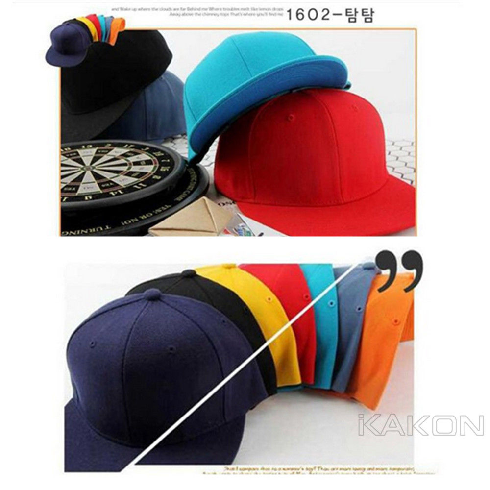 Topi Warna Corak Kosong Popular - kedai online