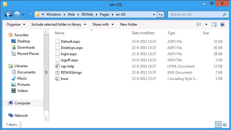 The Microsoft Platform: Remote Desktop Web Access in Windows Server 8