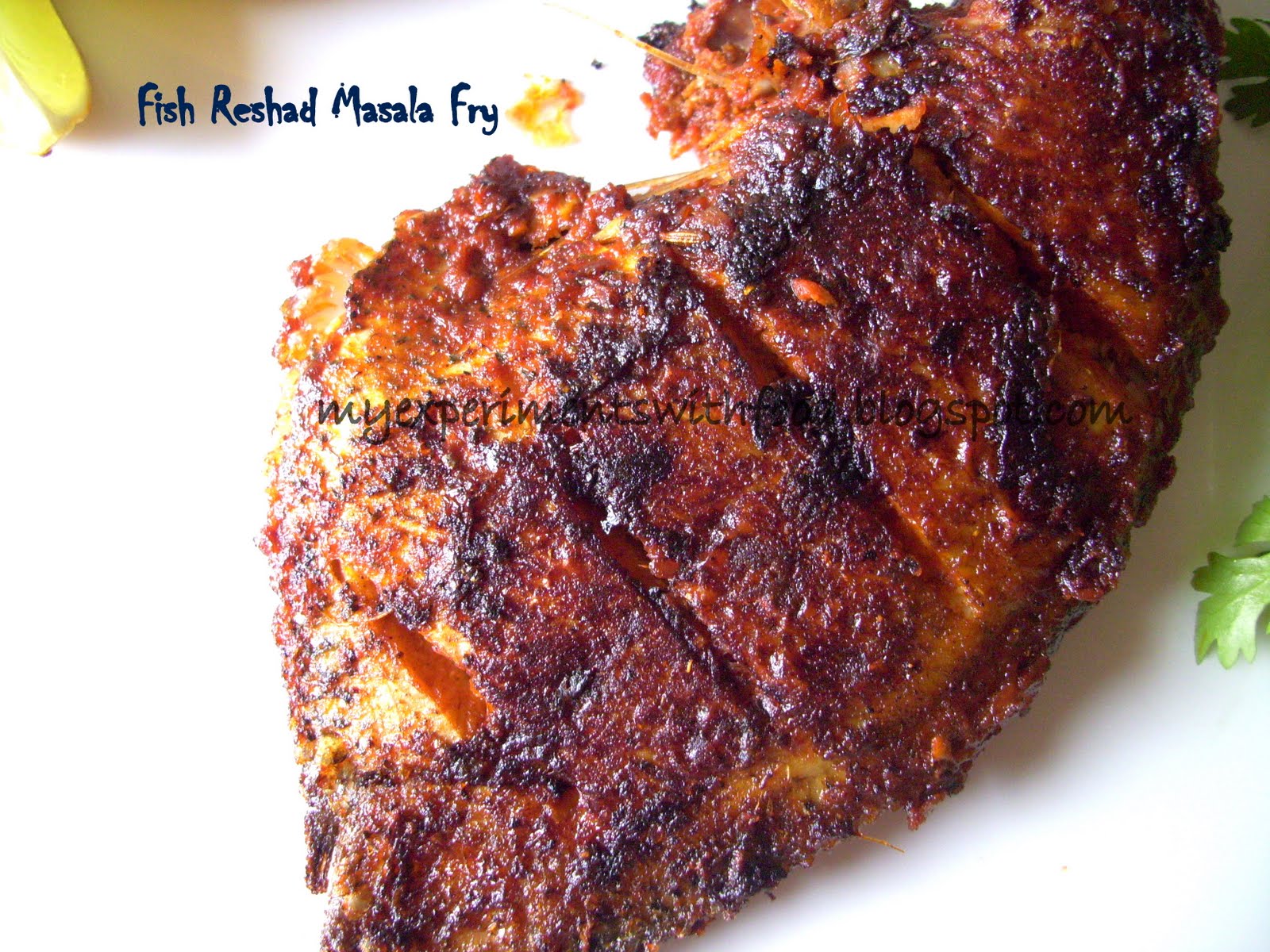 My Experiments With Food: Fish Reshad Masala (Goan Style) - Racheado ...