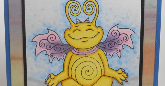 I Brake For Stamps: I Brake for Zen Monster!