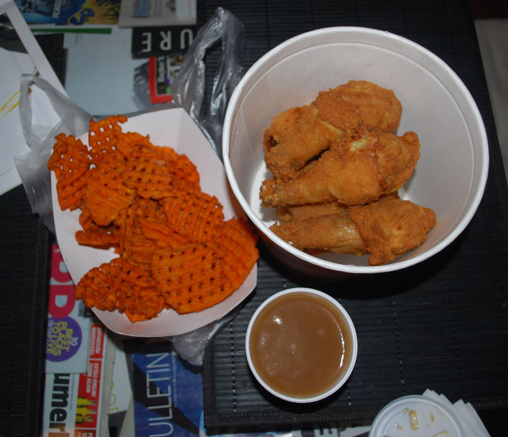 No Fixed Address: Crispylicious! Juicylicious!