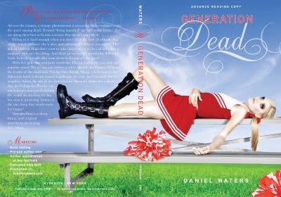 Fangs For The Fantasy: Review: Generation Dead by Dan Waters