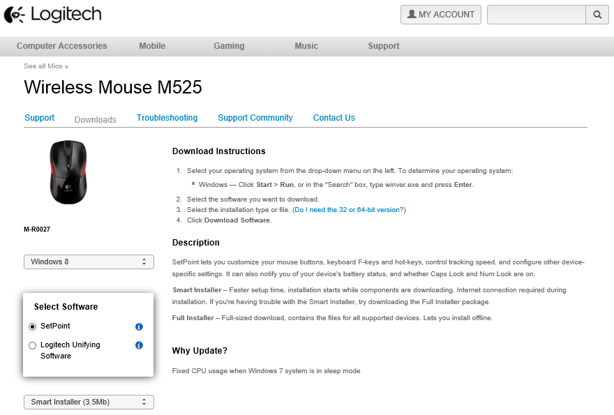 Types of logitech setpoint mouse commands - serepreview