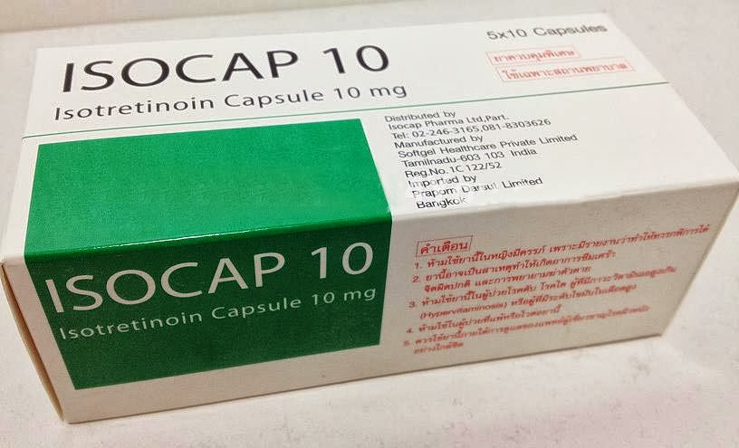 ยากินรักษาสิว Isocap 10 mg เหมาะกับสิวหนักๆ สิวเรื้อรังเท่านั้น(เรื่อง ...