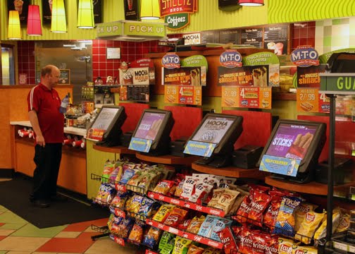 So we have these touch panels at work and they go as big as 65"... My ...