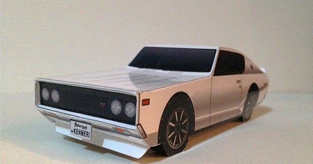 Nissan Skyline GT-R C110 Kenmeri Paperized | Paperized Crafts