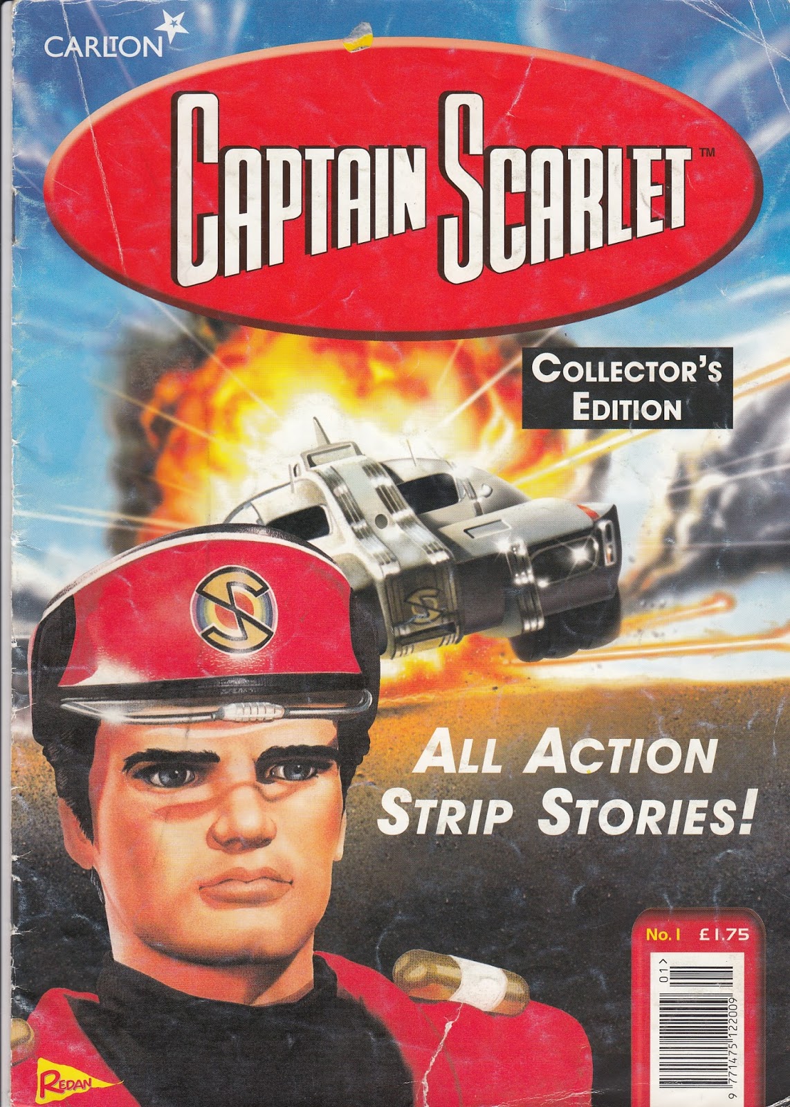 Boys Adventure Comics: Captain Scarlet - collector's edition