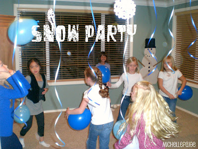 michelle paige blogs: Snow Party!