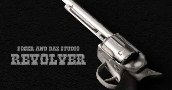 Digital Creations - Poser and DAZ Studio content: FREE Revolver Prop ...