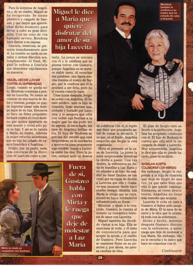 FILMY KOSTIUMOWE: Luz María (TV Serial 1998– )