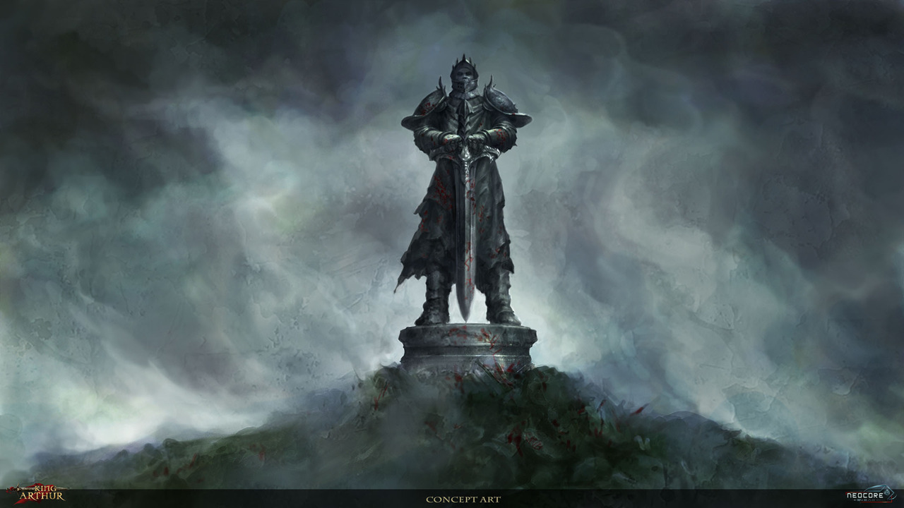 [Wallpaper] Uther Statue - Warcraft Underground