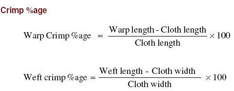 Determine The Crimp Percentage Of Warp And Weft Threads By Crimp Tester ...