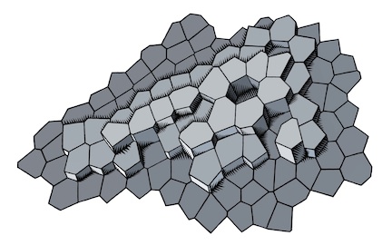 relativistic observer: Mastering Nature's Patterns: Basalt Formations
