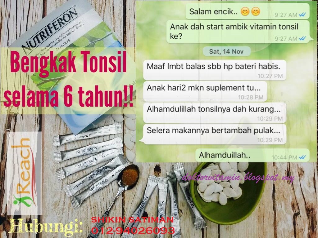 Cara Mudah Hilangkan Bengkak Tonsil Secara Semulajadi - Sihat Itu Nikmat
