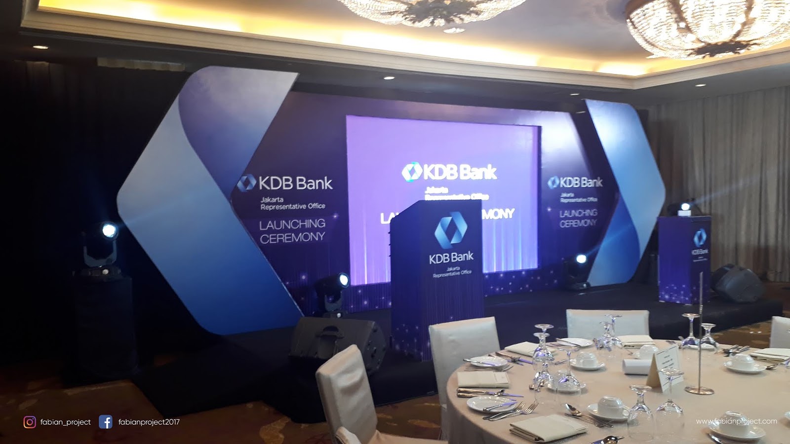 Support Produksi Event Kdb Bank, Hotel Mulia Jakarta