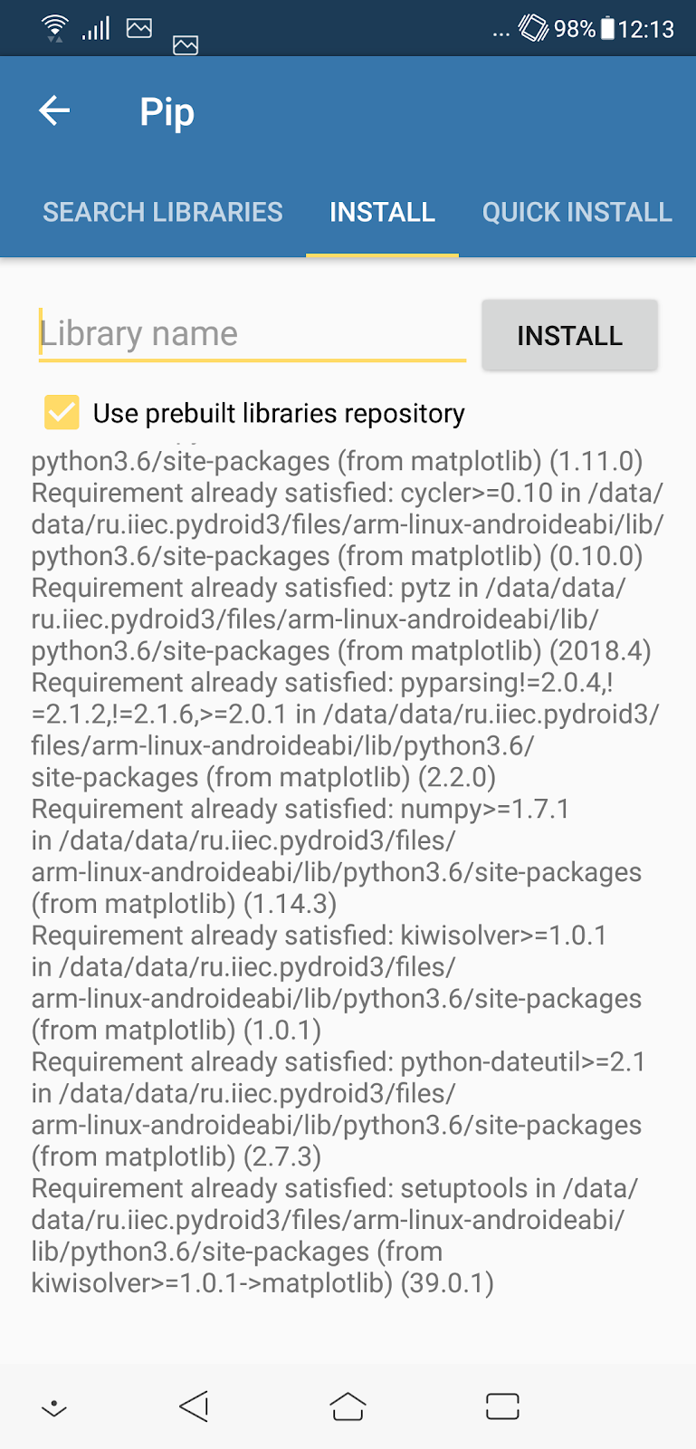 一個地球人在臺北: Android 手機上的 Python IDE: Pydroid 3
