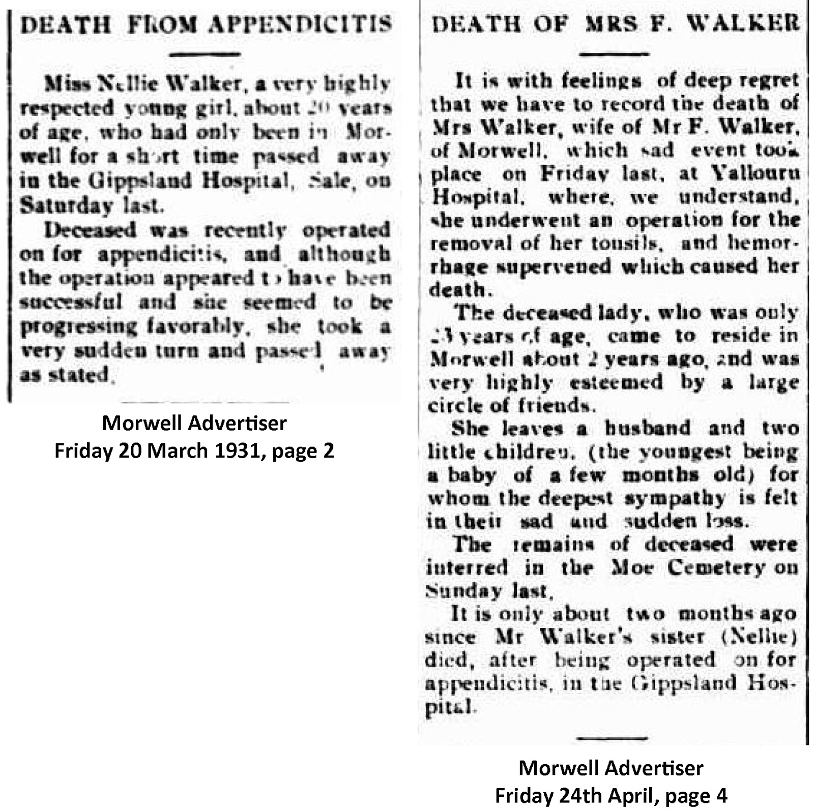 Strong Foundations: You are not forgotten - Not on your Nellie!