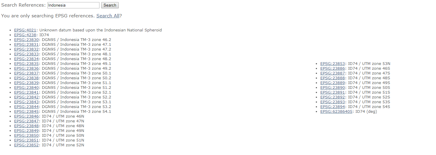 Cara setting app map it gis supaya menggunakan sistem koordinat TM3 di ...