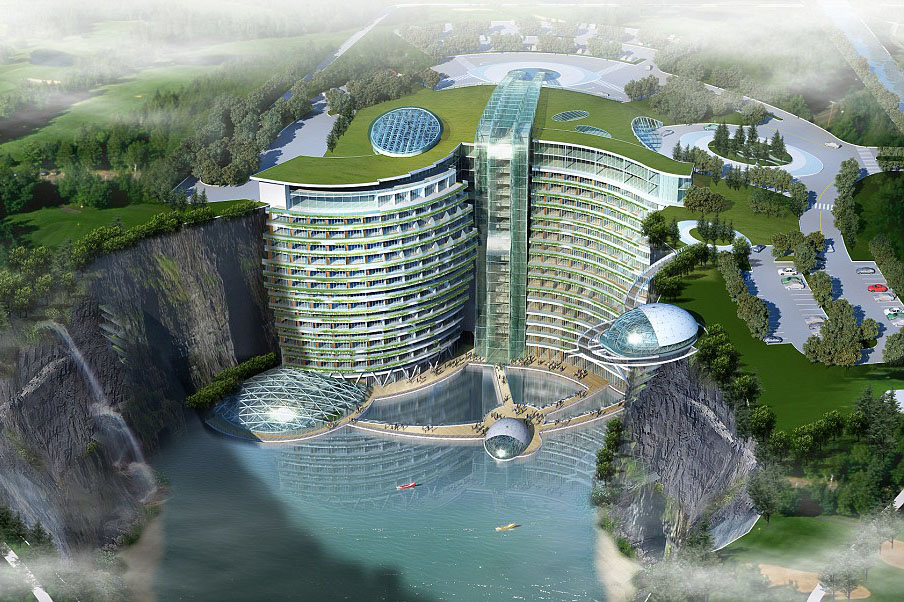 Curiosidades del Mundo: Hotel Songjiang en Shanghai (China).