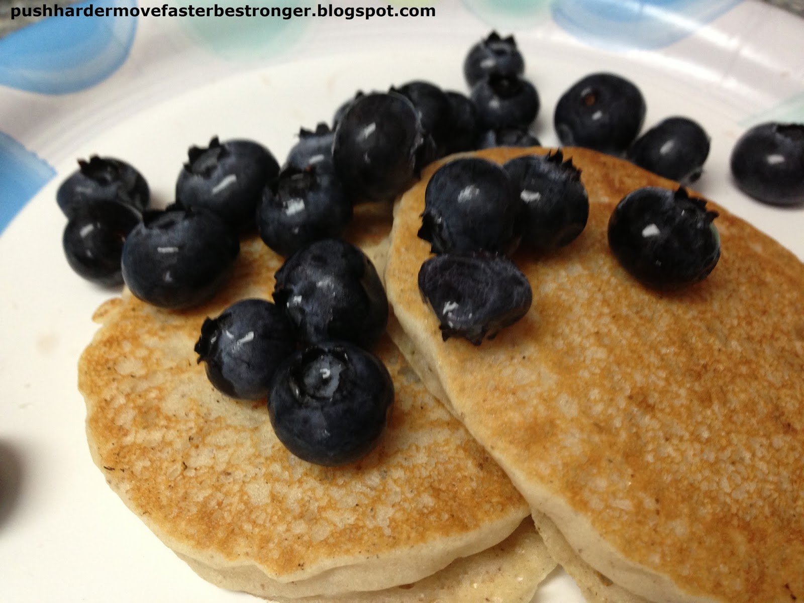 Push Harder Move Faster Be Stronger : Protein Pancake Sample
