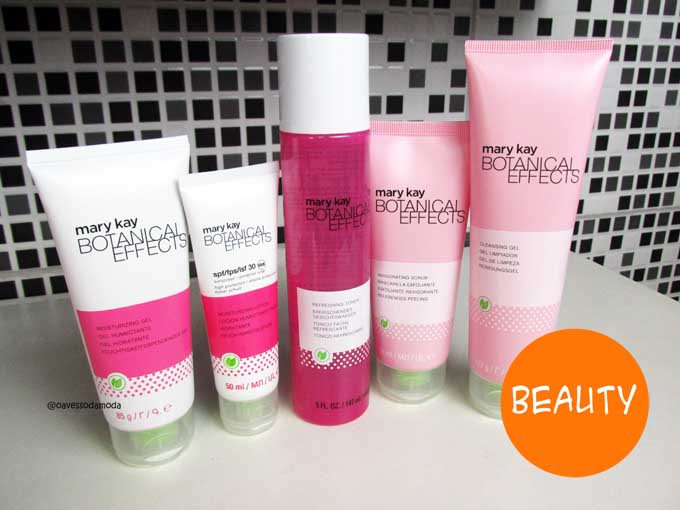 testei: linha botanical effects para cuidados do rosto/mary kay ~ o ...