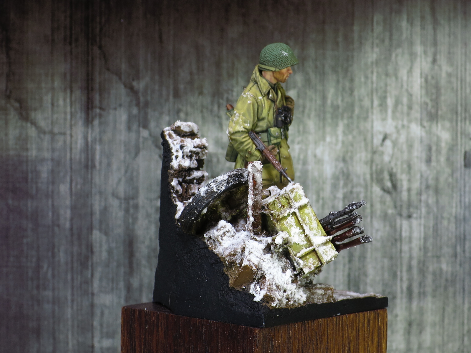 Hebiyuri Studio: WW2 US Army Vignette((Alpine Miniatures,Darius ...